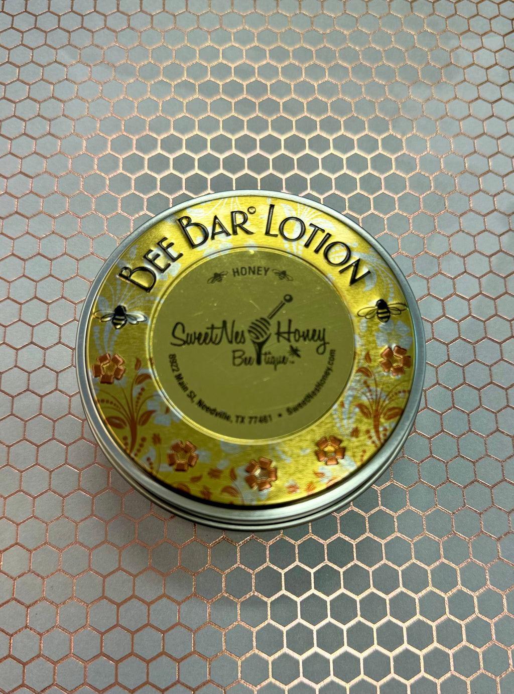 LARGE Bee Bar Lotion (Natural) – SweetNes Honey Apiaries & Beetique