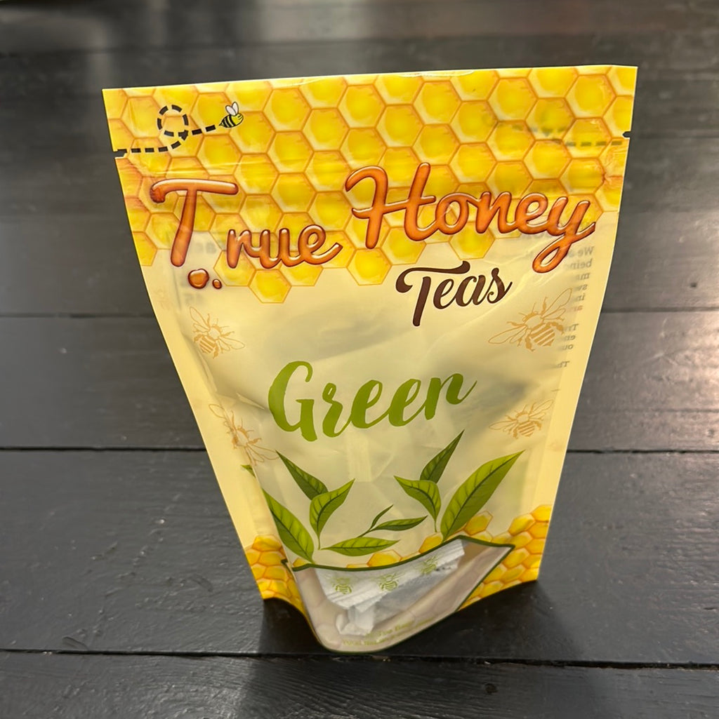 True Honey Teas GREEN – SweetNes Honey Apiaries & Beetique