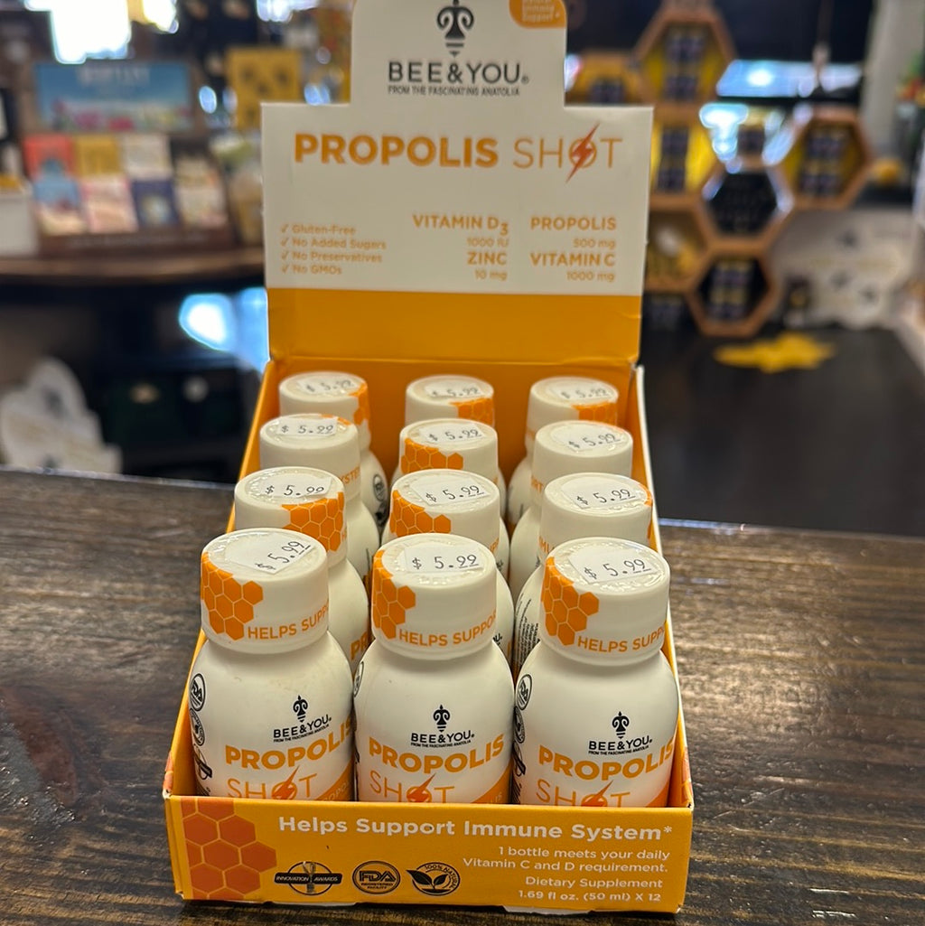 BEE and You Propolis Shot – SweetNes Honey Apiaries & Beetique