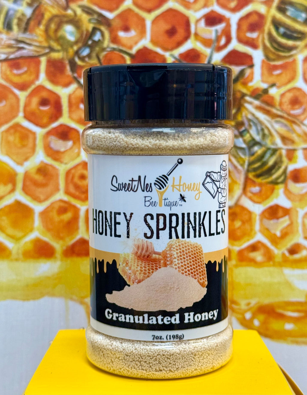 Honey Sprinkles 7oz – SweetNes Honey Apiaries & Beetique