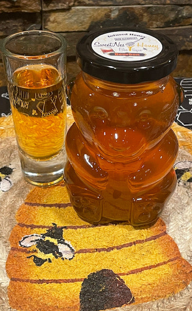 Bourbon Infused Honey 12oz – SweetNes Honey Apiaries & Beetique